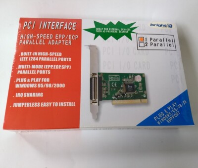 Bright Single Parallel / Printer Port PCI Interface Card | eBay Australia