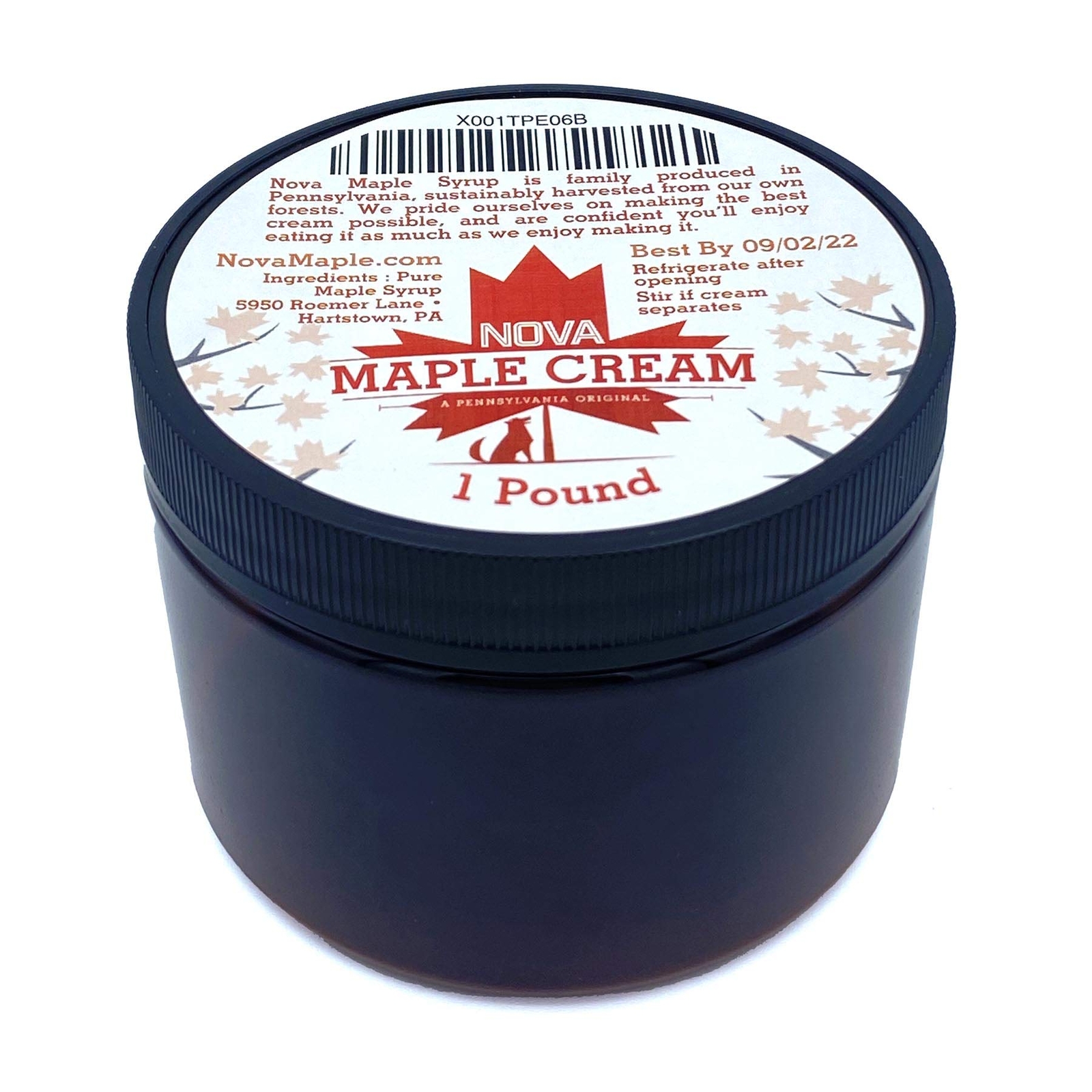 Nova Maple Cream - Pure Grade-A Maple Cream Butter Spread 1 Pound | eBay