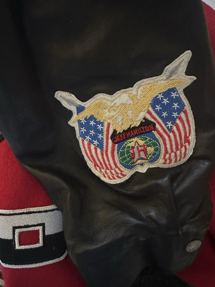 Super Bowl LV The Weeknd x Jeff Hamilton Letterman Jacket Size L ...