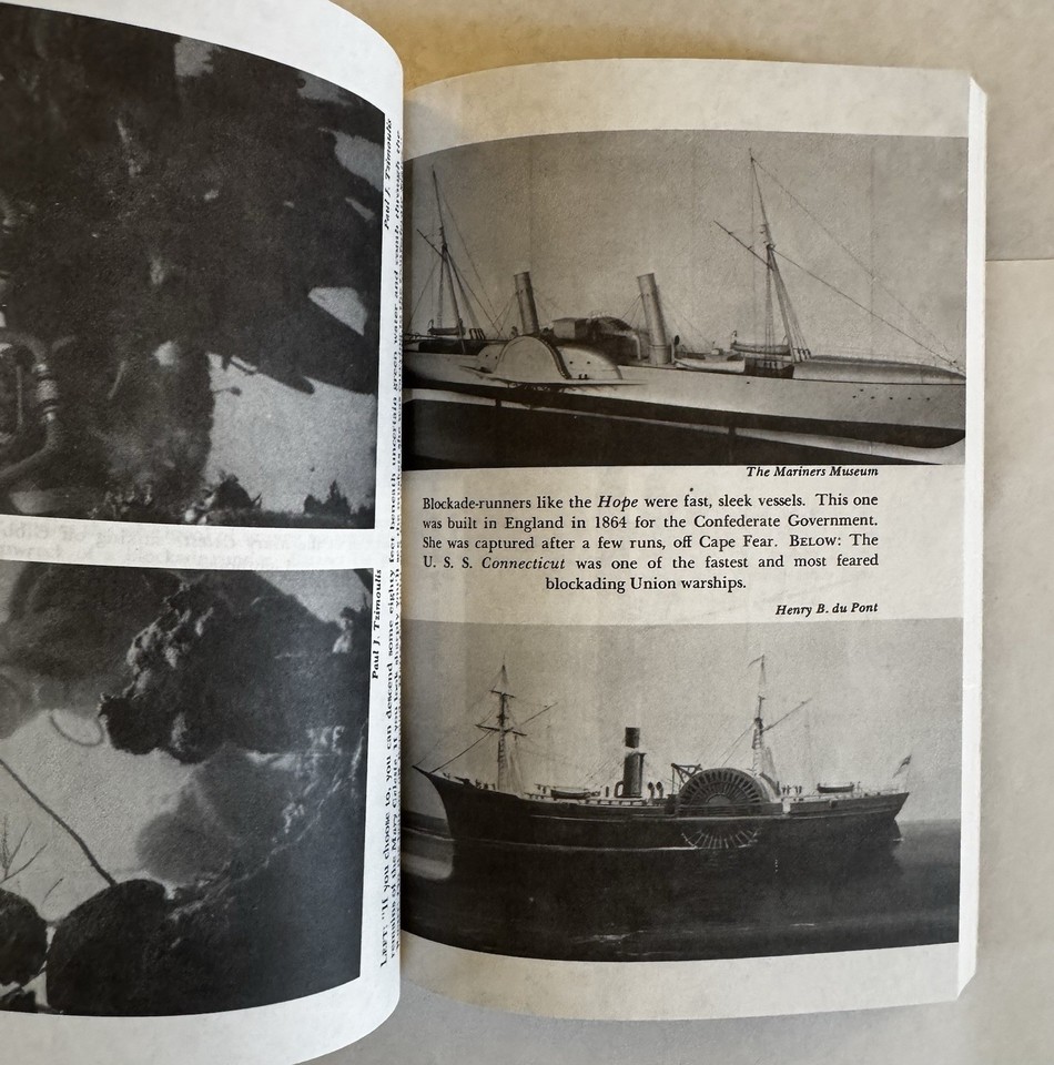 THE BLOCKADE RUNNERS, SIGNED by Dave Horner, with Fold-Out Shipwrecks ...