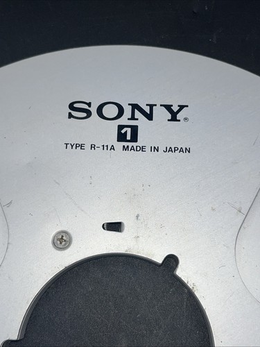 Sony Type R-11A Metal Aluminum Empty Reel Vintage 10.5” from JAPAN | eBay