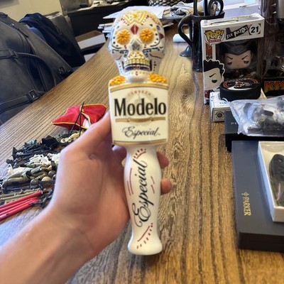 Modelo Skull Beer Tap Handle | eBay