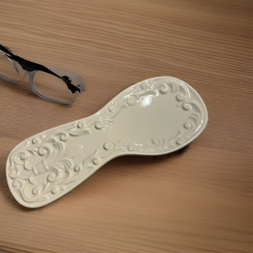 DRAKE DESIGN FLEUR-DE-LIS SPOON REST, Grandma Core Victorian Coquette ...