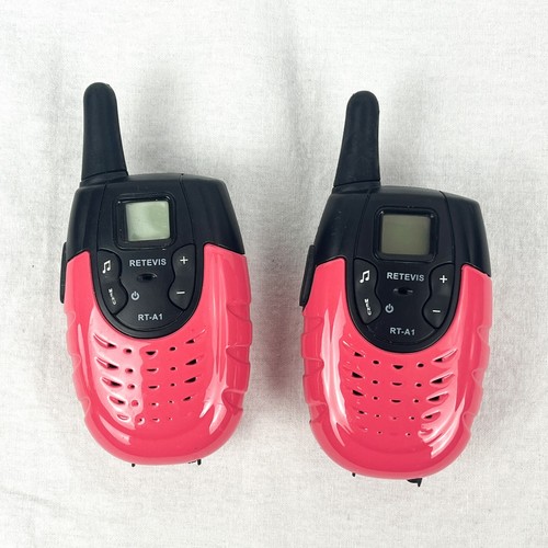 Retevis RT-A1 Walkie Talkies for Kids 22 Channel FRS/GMRS LCD Display ...