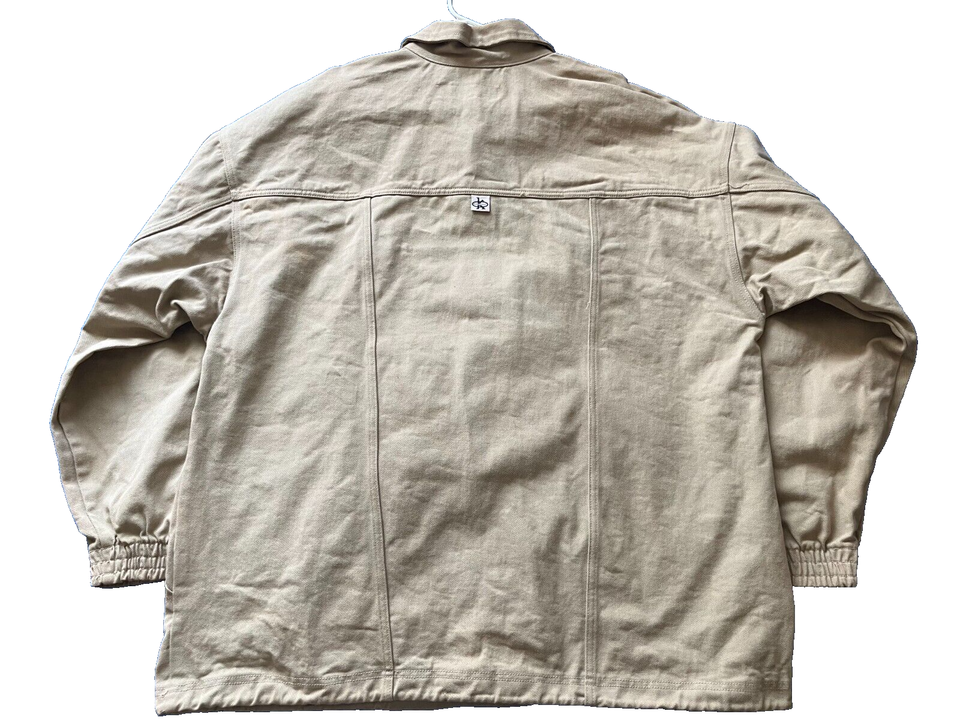 Vintage 90's Knockout Jeans pullover denim pouch jacket baggy fit OG ...