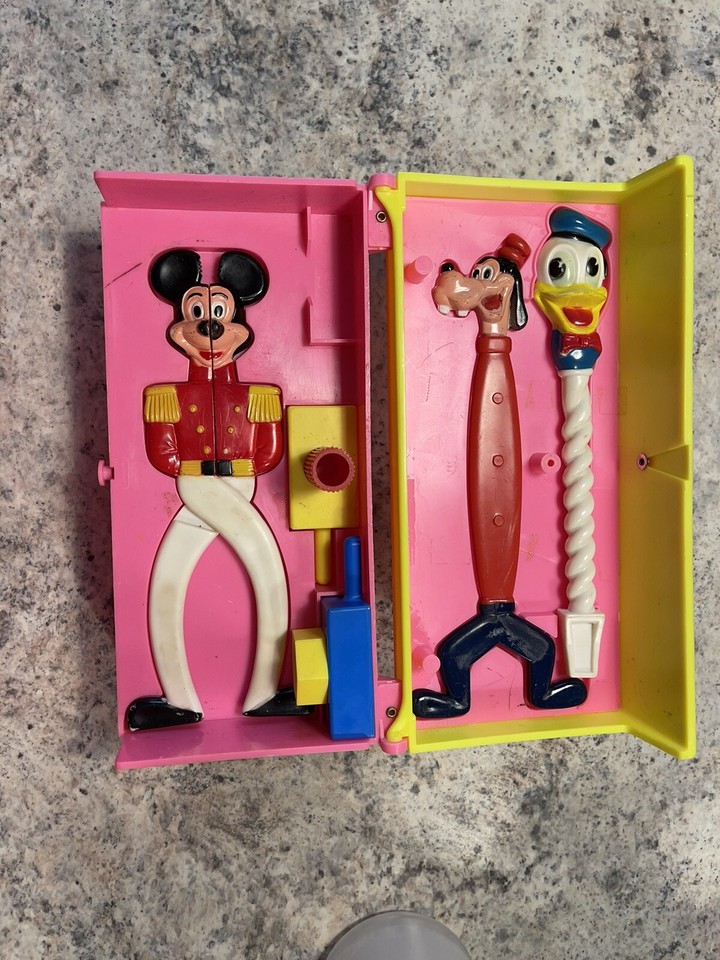 Vintage Walt Disney's Characters Tool Chest by MARX Complete | eBay