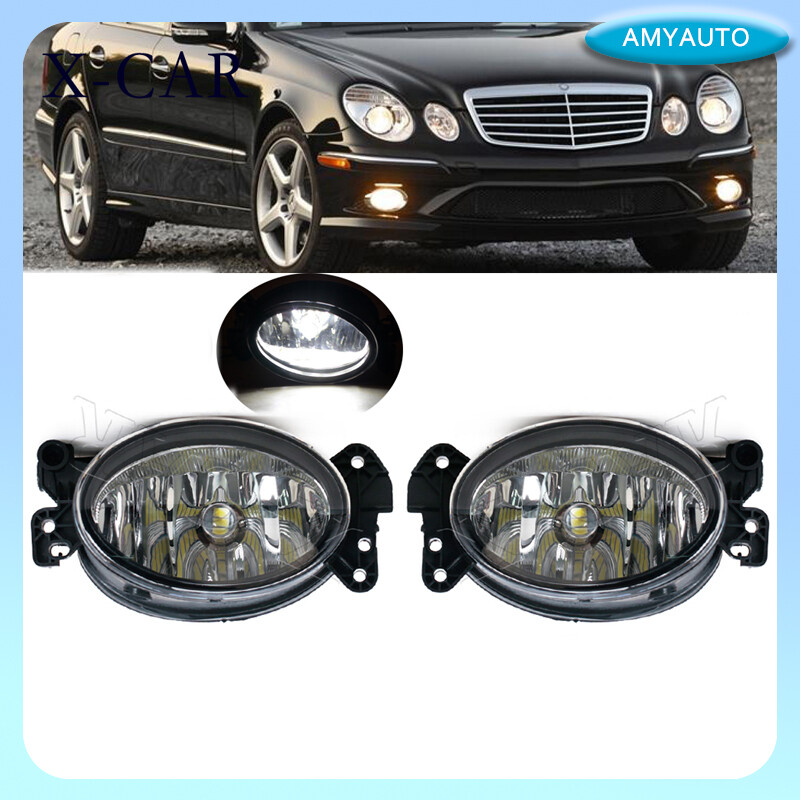 1 Pair LED Fog Lights For Mercedes W211 W169 W251 W164 C230 2007-2009 R ...