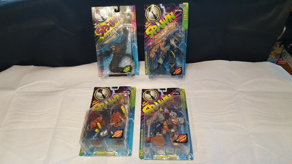 Mcfarlane Toys Spawn Action Figure Huge Lot Of 24 plus demons series 5 ...