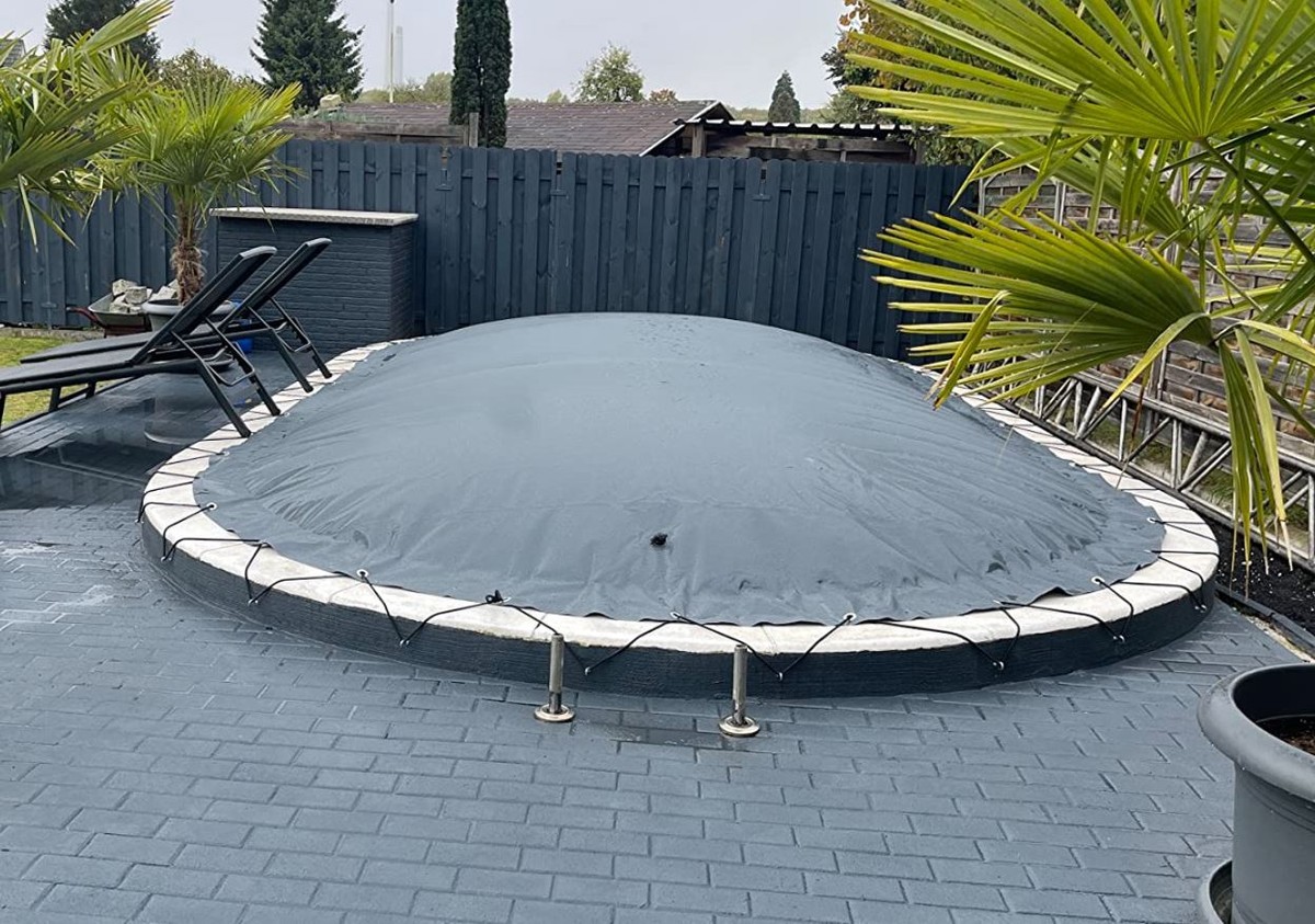 Poolabdeckungen Low Pool Enclosure Sydney C 5 X 8,6 X 0,58 M