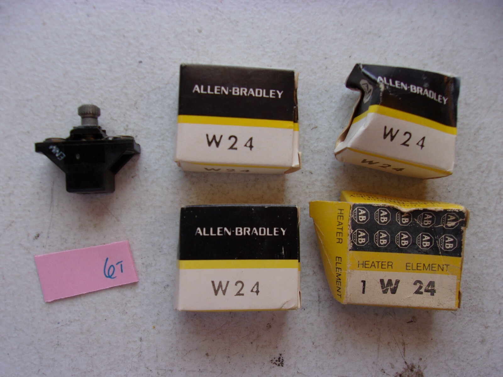 LOT OF 4 NEW IN BOX ALLEN BRADLEY OVERLOAD HEATER ELEMENT W24 (BIN24 ...