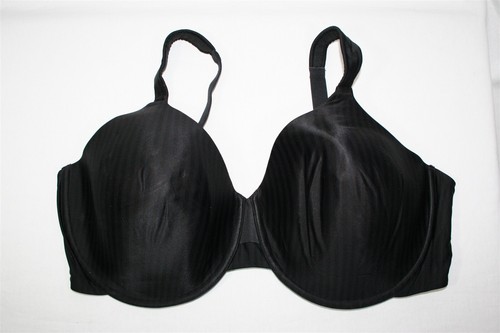 039X01 Playtex 4747 Secrets Perfectly Smooth Underwire Bra 36B Black ...
