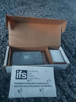 NEW IFS( International Fiber Systems Incorporated)-D9230 TRANSCEIVER | eBay