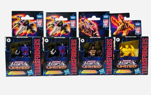 TRANSFORMERS Legacy United Core Class Lot of 4 Galvatron Geocron ...