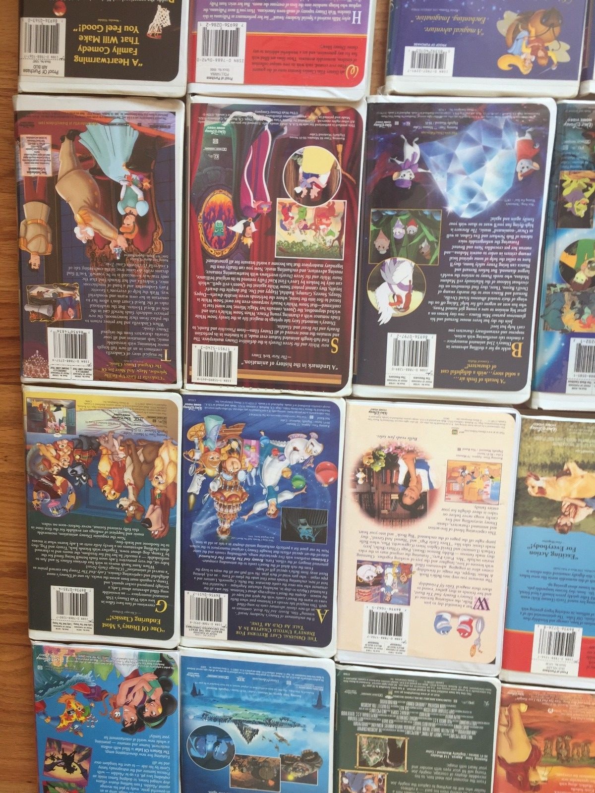 20 Set Lot of Disney VHS Tapes | eBay