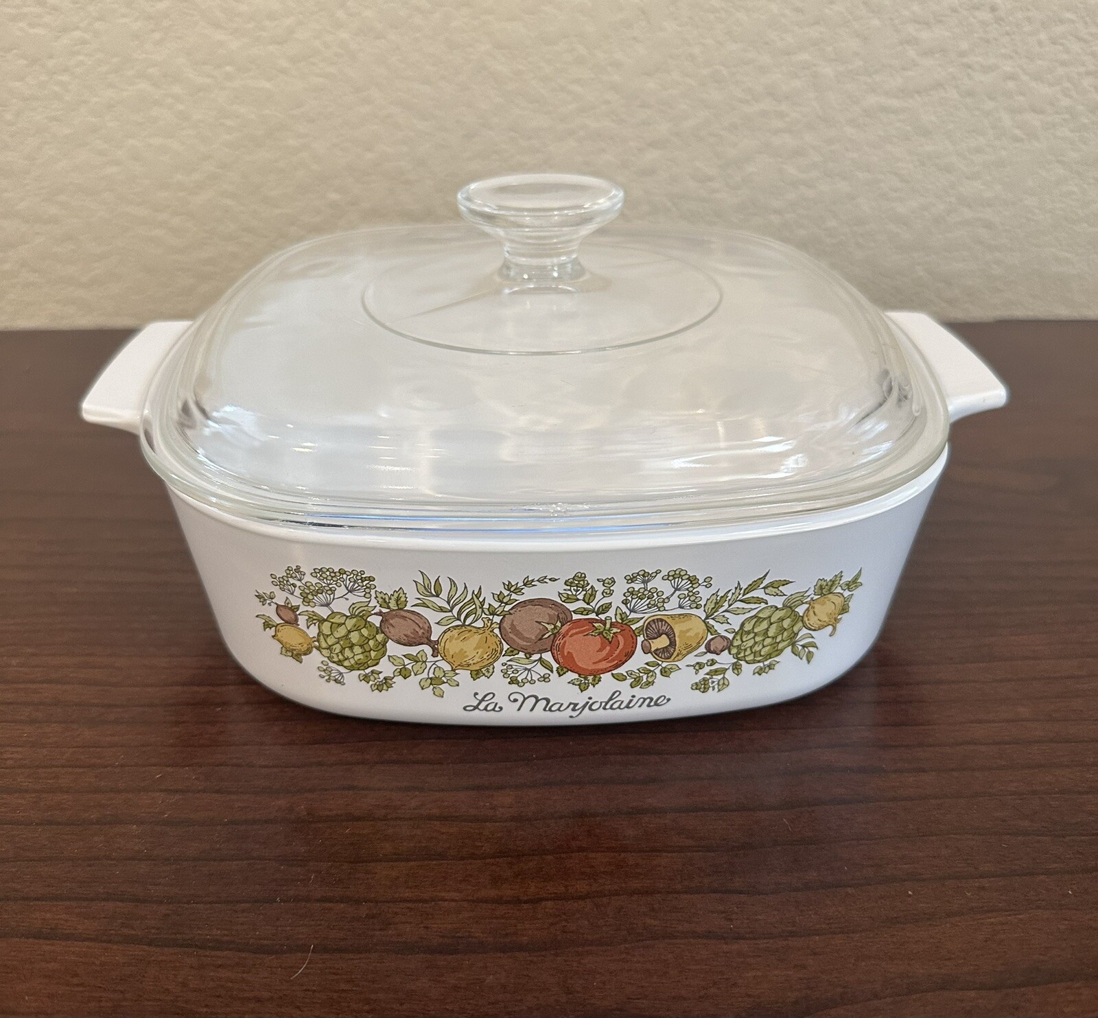 *RARE* Vintage La Marjolaine Spice Of Life 2 quart corning ware A-2-B ...