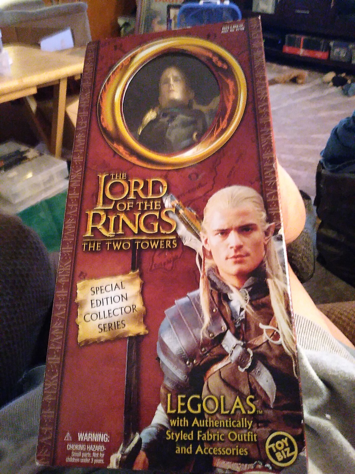 Legolas LOTR Lord Of The Rings Two Towers 12" Figure Doll New NIB 2002 ...