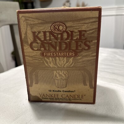 Yankee Candle Kindle Candles Firestarters 12 Pack NEW | eBay