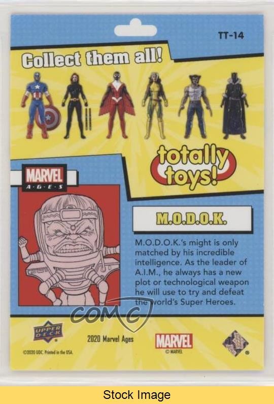 2020 Upper Deck Marvel Ages Totally Toys MODOK #TT-14 READ kr0 | eBay UK