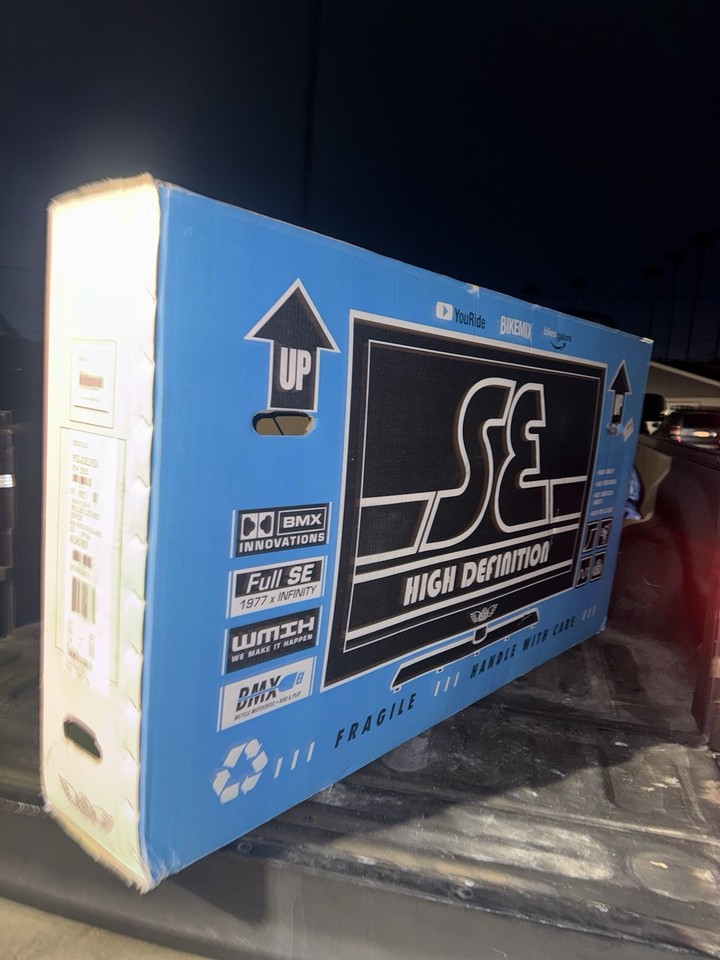 Miller Lite SE 29 Inch BMX Bike. Collector’s Item, Custom Bike. White ...