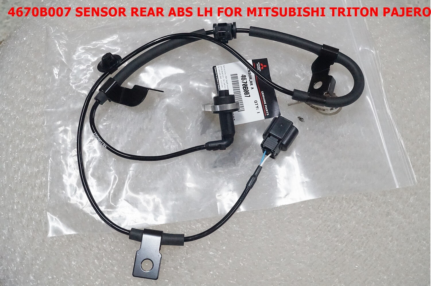 4670B007 SENSOR REAR ABS LH FOR MITSUBISHI TRITON PAJERO | eBay