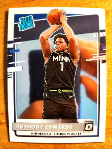 ANTHONY EDWARDS ANT MAN 2020 DONRUSS OPTIC BASE ROOKIE RC #151 #T ...