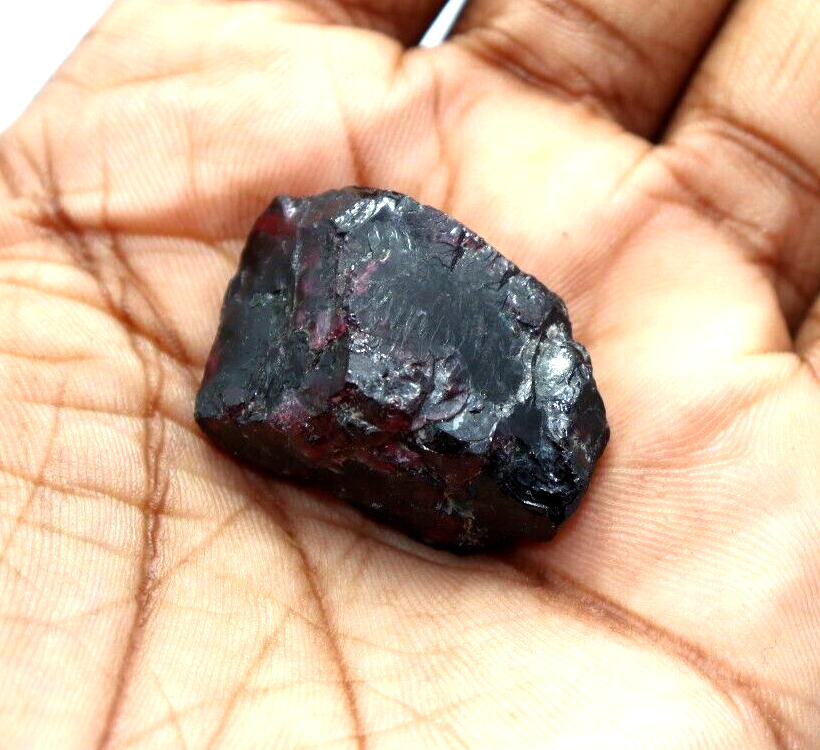 96 Ct Natural Red Painite Rough Burmese Certified Rare Loose Gemstone ...