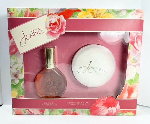 New JONTUE 2 PC ROMANCE IN BLOOM Cologne + Powder Gift Set *VINTAGE ...