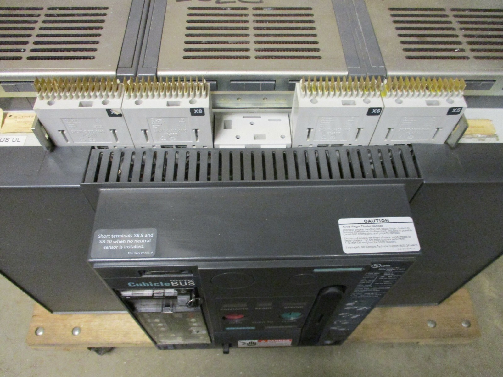 SIEMENS WLF3A340 WL Breaker 4000A ETU745 LSIG -TEST REPORT+WARRANTY ...