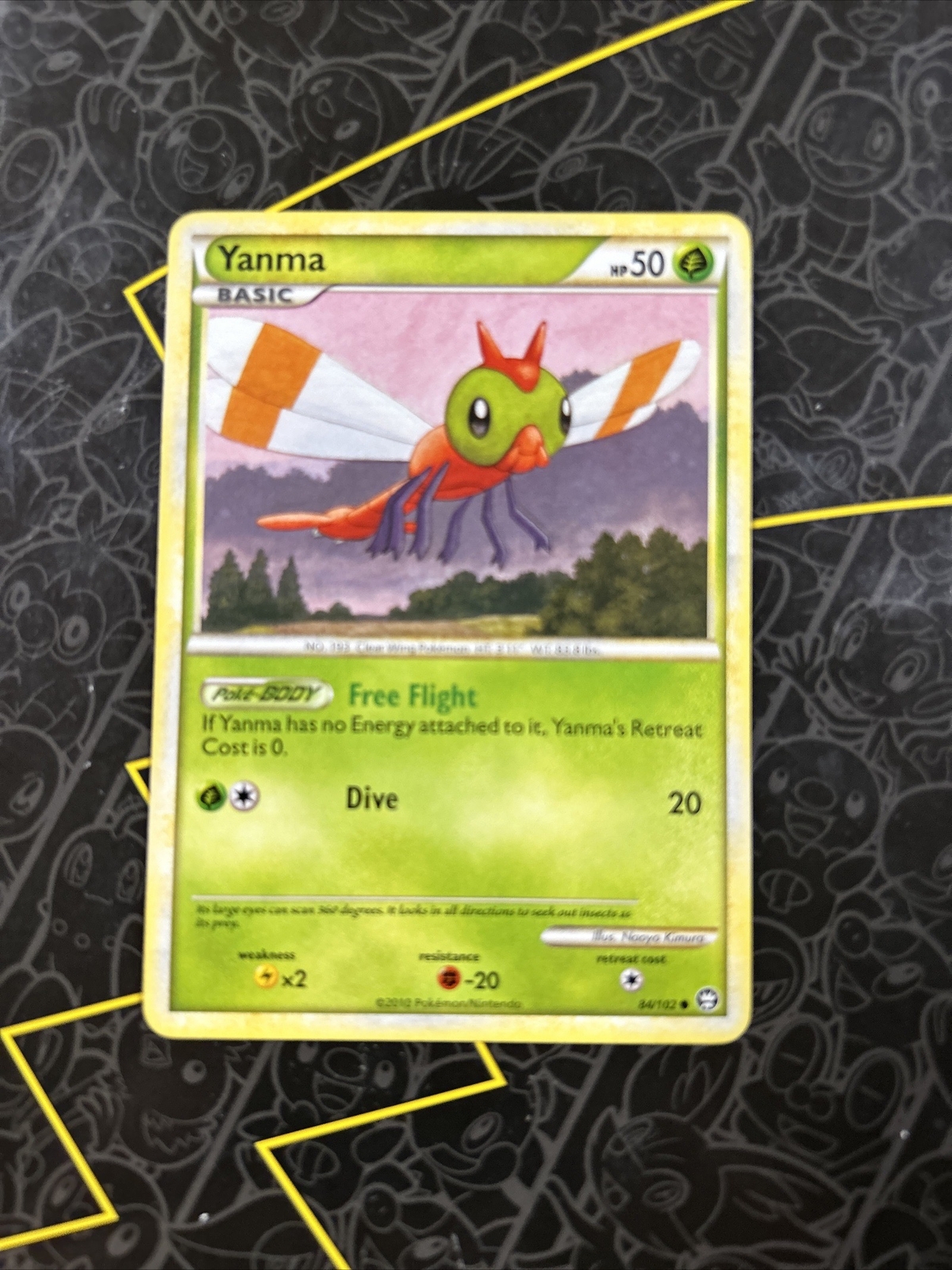 Yanma 84/102 - Triumphant - Common - Pokemon Card TCG D1 | eBay