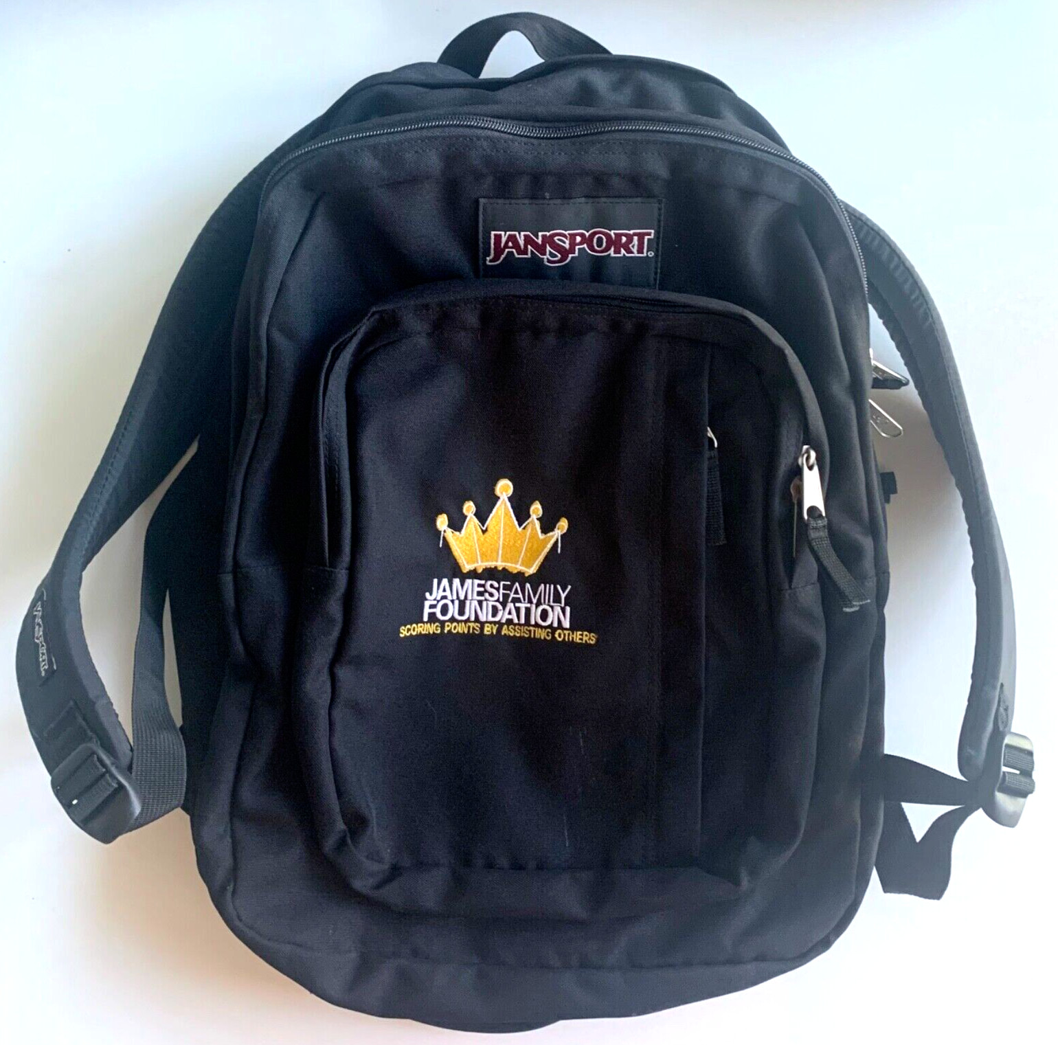 JANSPORT Backpack LEBRON JAMES FAMILY FOUNDATION Embr… - Gem
