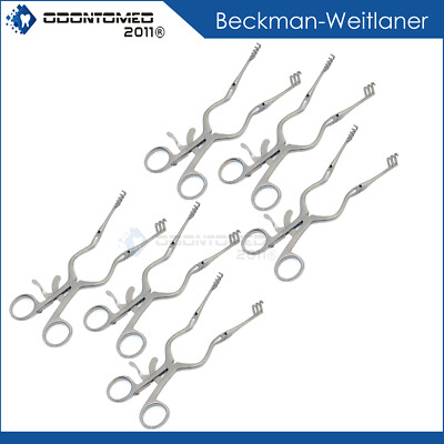 6 Beckman-Weitlaner Retractor 8" 3x4 Sharp Hinged Blade | eBay