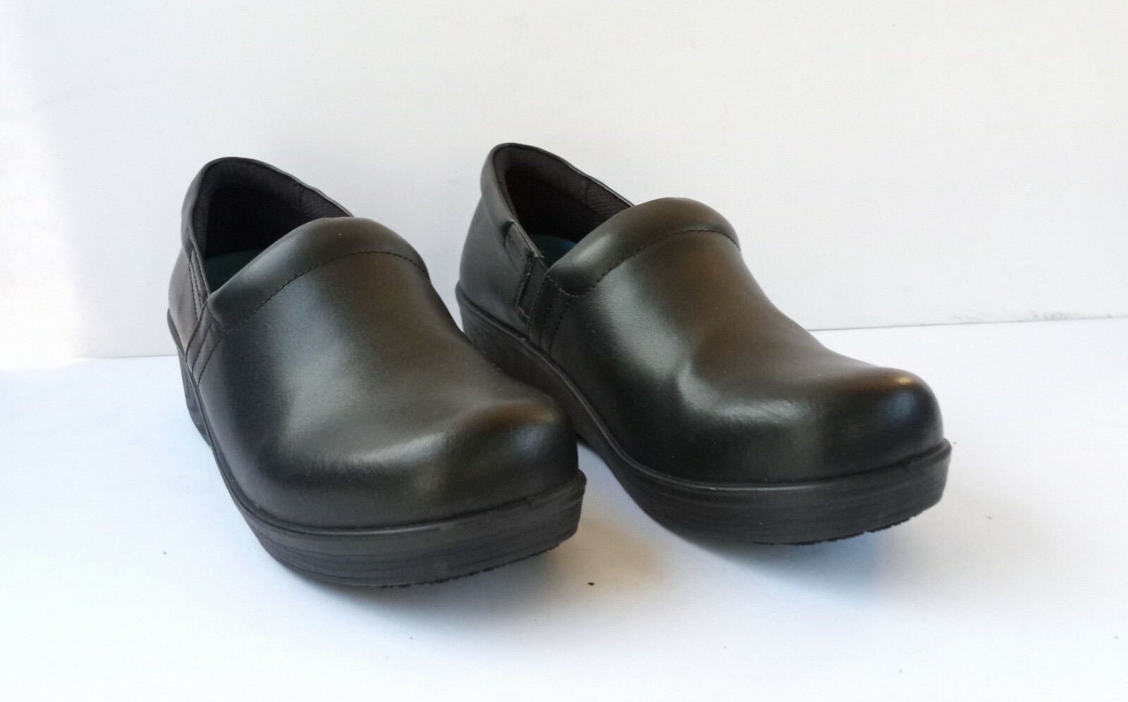 Dr. Scholl's Black Leather Dynamo Work Clogs Women Size US 11W B#26 | eBay