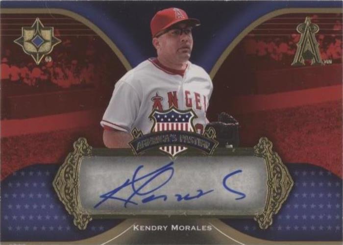 2007 Ultimate Collection - America's Pastime Autographs Kendrys Morales ...