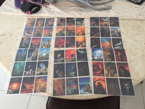 1995-Bob-Eggleton-Chase-Cards-s-M1-M6 & 1-90 main set | eBay Australia