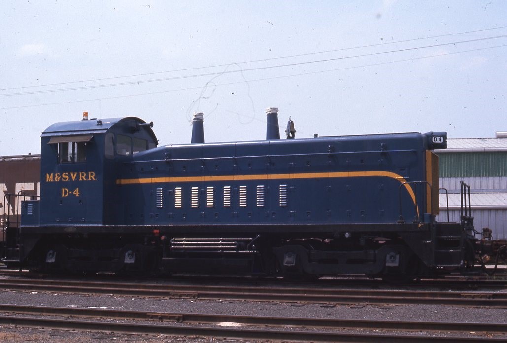 M&SVRR Railroad Locomotive D4 Short Line Original 1974 Photo Slide | eBay