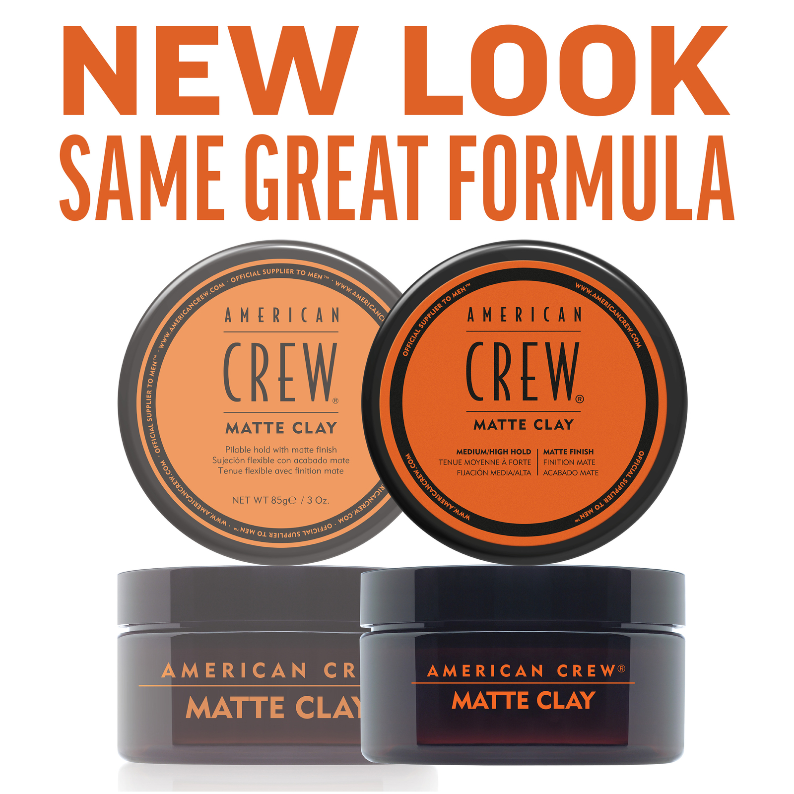 American Crew Matte Clay 3 Oz | eBay