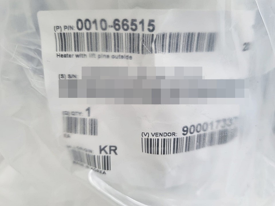 APPLIED MATERIALS 0010-66515 HEATER WITH LIFT PINS OUTSIDE AMAT *UNUSED ...