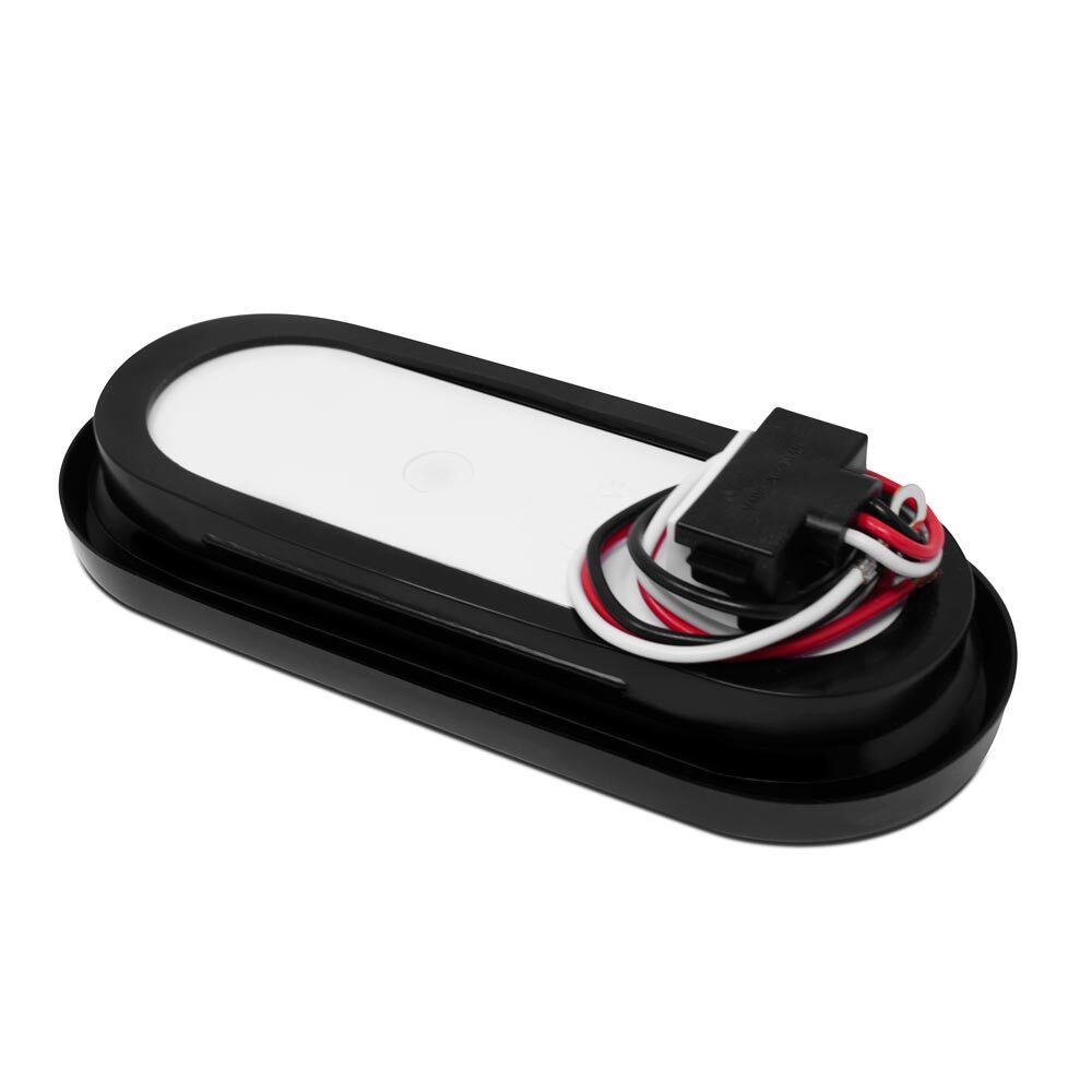 Pair of Pro LED ST65A 6" Oval Amber Strobe Lights - Replaces Buyers ...