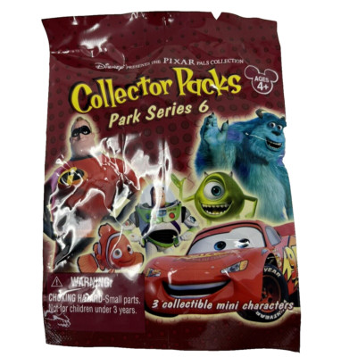 Disney Collector Packs Park Series 6 Collectable Mini Characters 3 Per ...