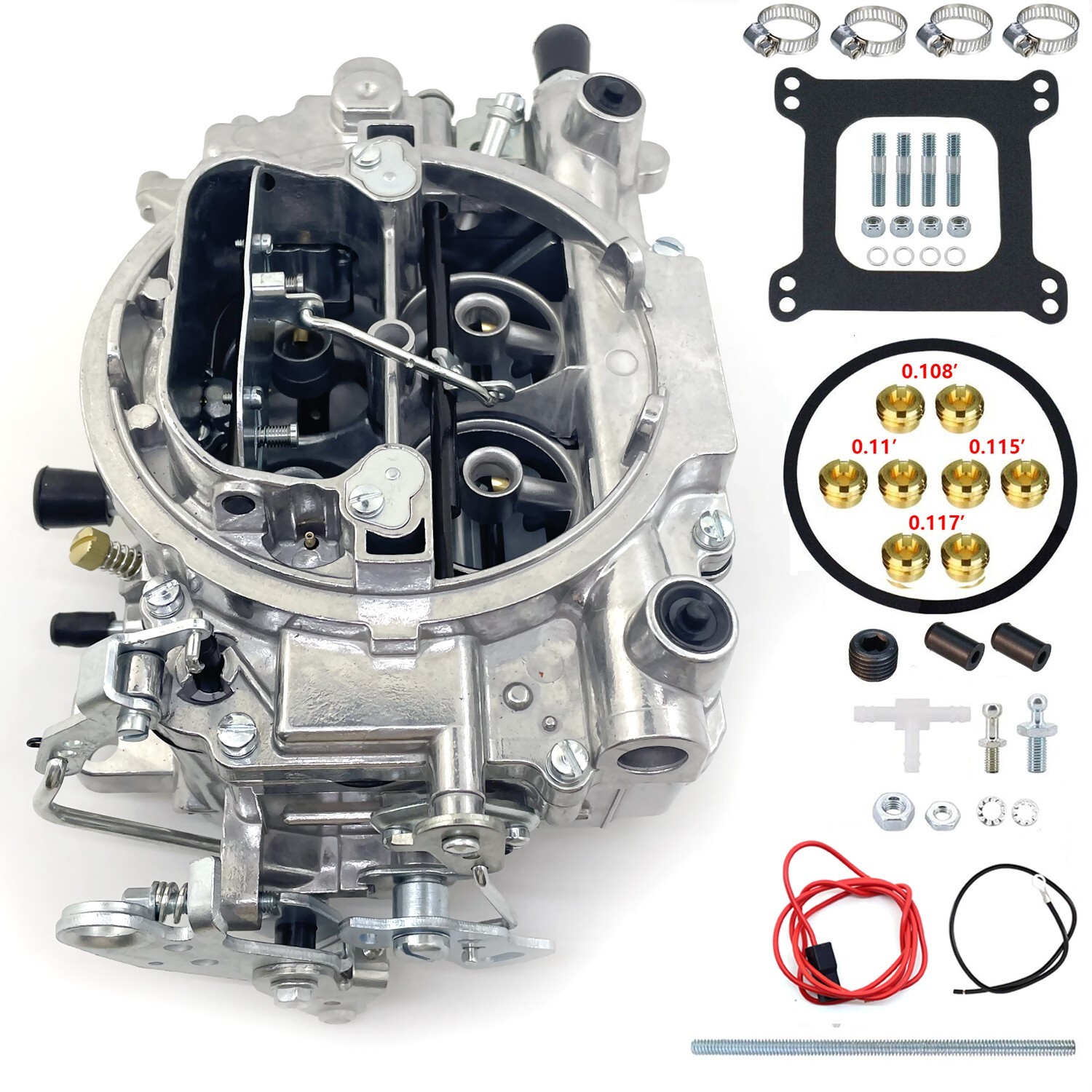 For Edelbrock 1407 - Performer 750 CFM Carburetor 4 barrel with Manual ...