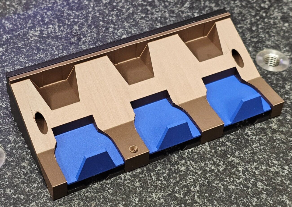 3 Stylus rack for Zeiss CMM VAST XXT TL1, TL2/TL4, TL3 adapter plates ...