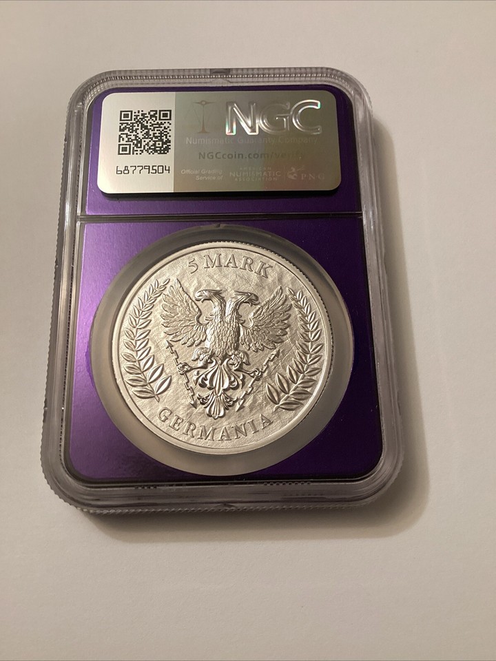 2023 1oz Germania S5M Private Issue MS 70 | eBay