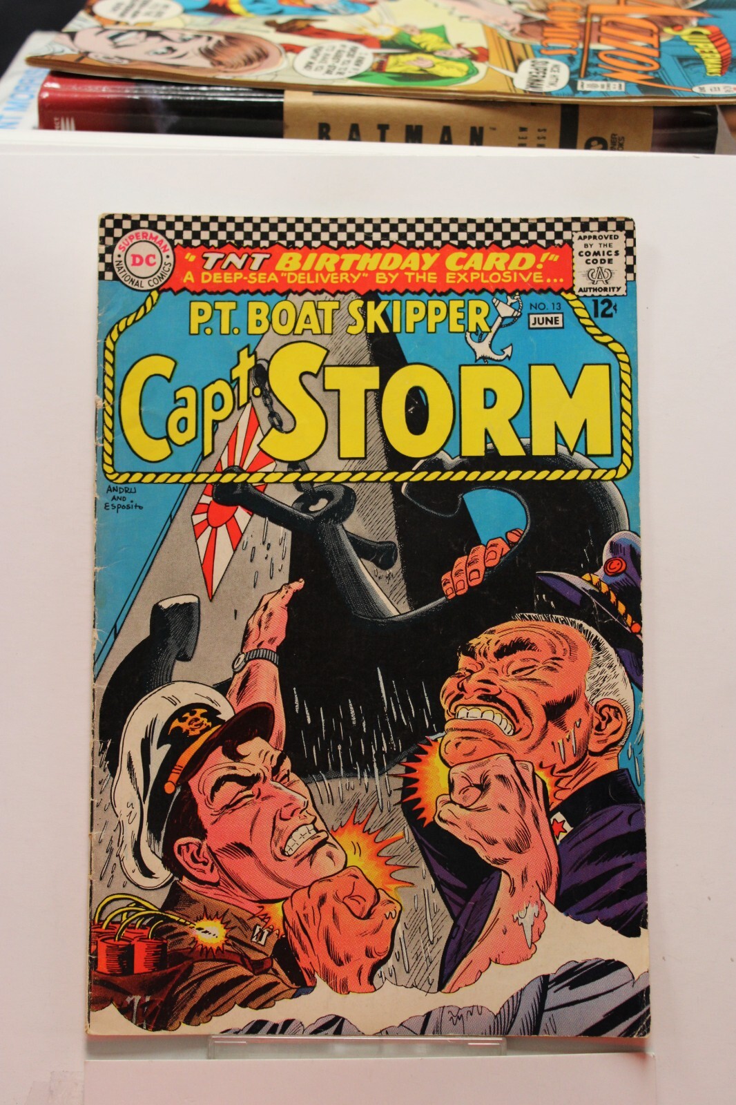 CAPT. STORM #13 (1966) Gene Colon, Joe Kubert, DC Comics | eBay