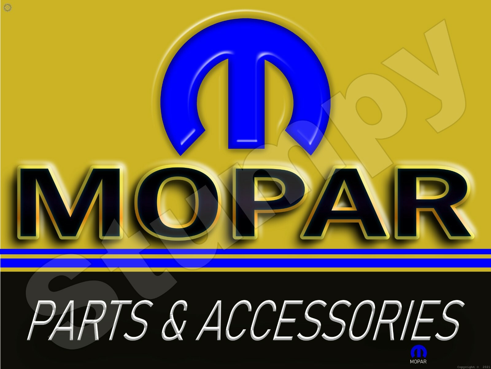 Mopar Parts & Accessories Metal Sign 9" x 12" or 12" x 16" | eBay