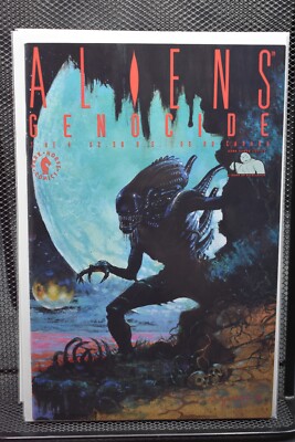 Aliens Genocide #3 Arthur Suydam Painted Cover Dark Horse Comics 1991 ...