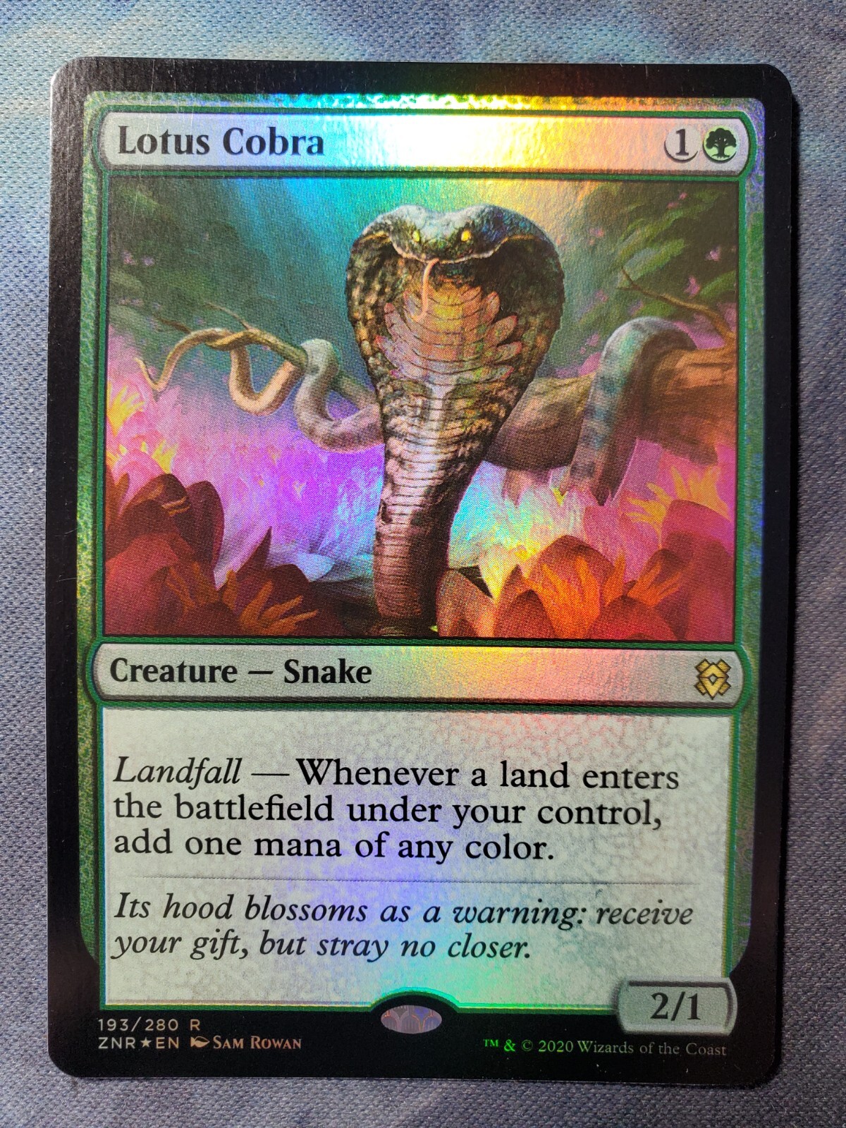 MTG Lotus Cobra (ZNR) x3 (1 Foil) (MC) | eBay