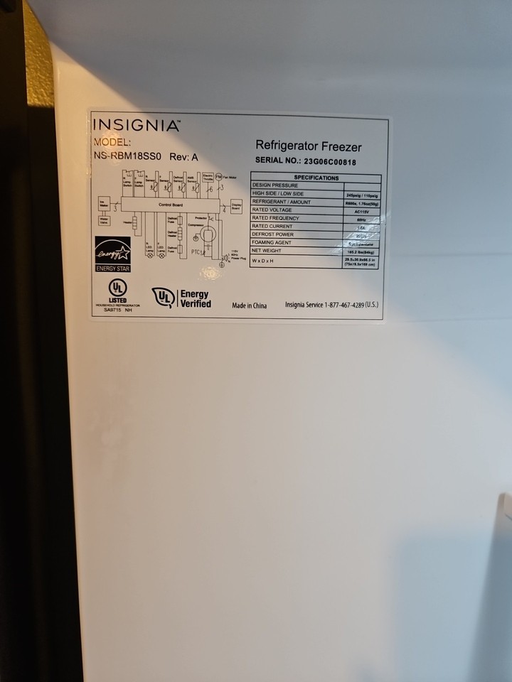 Insignia Refrigerator | eBay