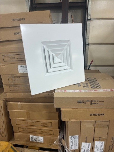 hvac lay in supply grill, Krueger SHR for acoustical ceiling, 10x10 ...