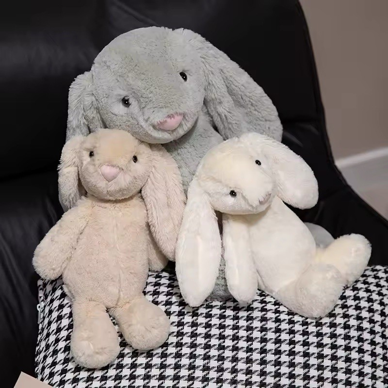 Jellycat Bunny (Bashful) Playful and Cuddly Toy Beige Bunny | eBay UK