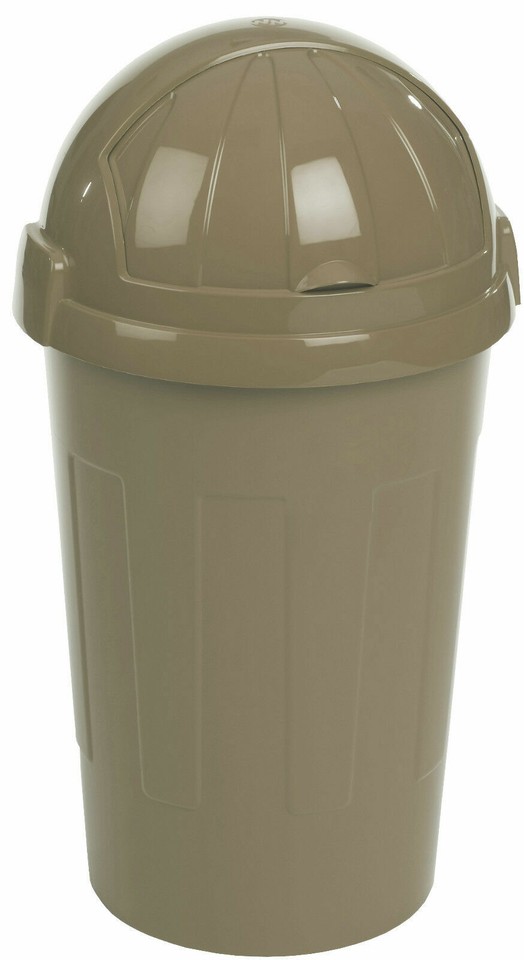 Plastic Bullet Bin Swing Bins Flap Lid Kitchen Wate Rubbish Bin Dustbin ...